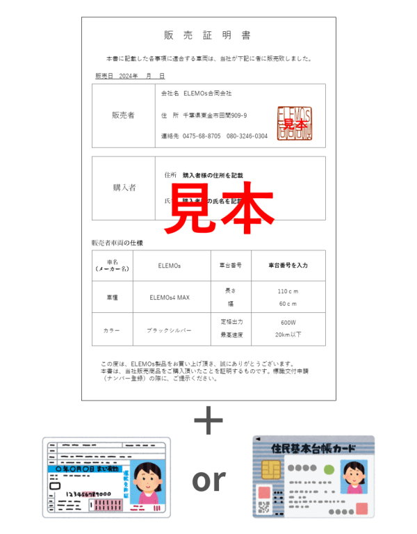 ナンバープレートの取得と自賠責保険に加入方法 | ELEMOs